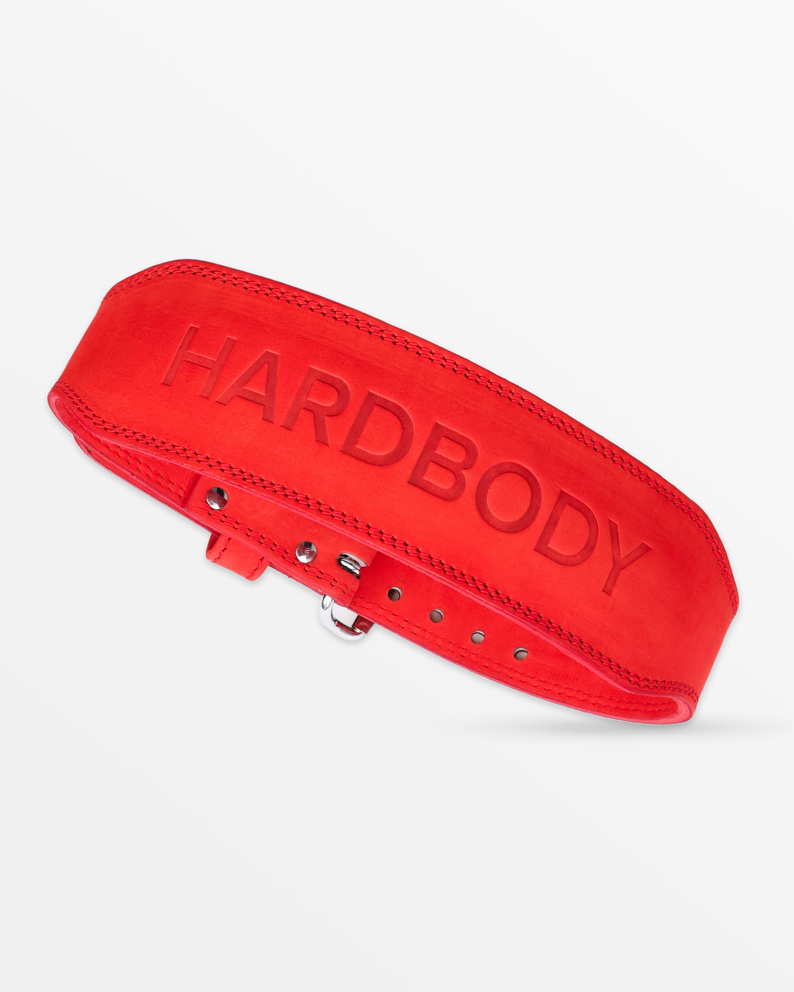 Bodybuilding Belt 10mm Red – Hardbody