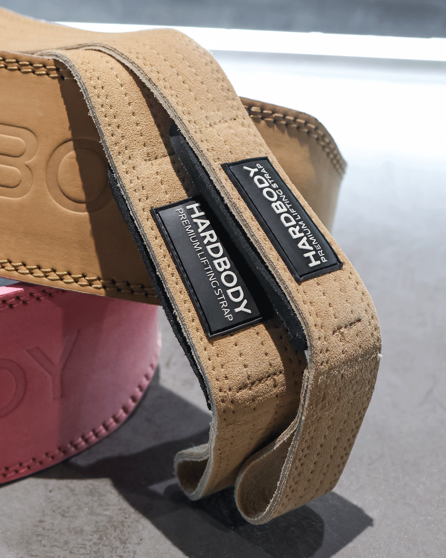 Sahara Tan Premium Lifting Straps
